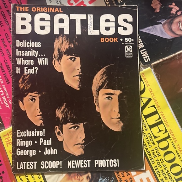 The Beatles | Other | Vintage Beatles Magazine Bundle | Poshmark